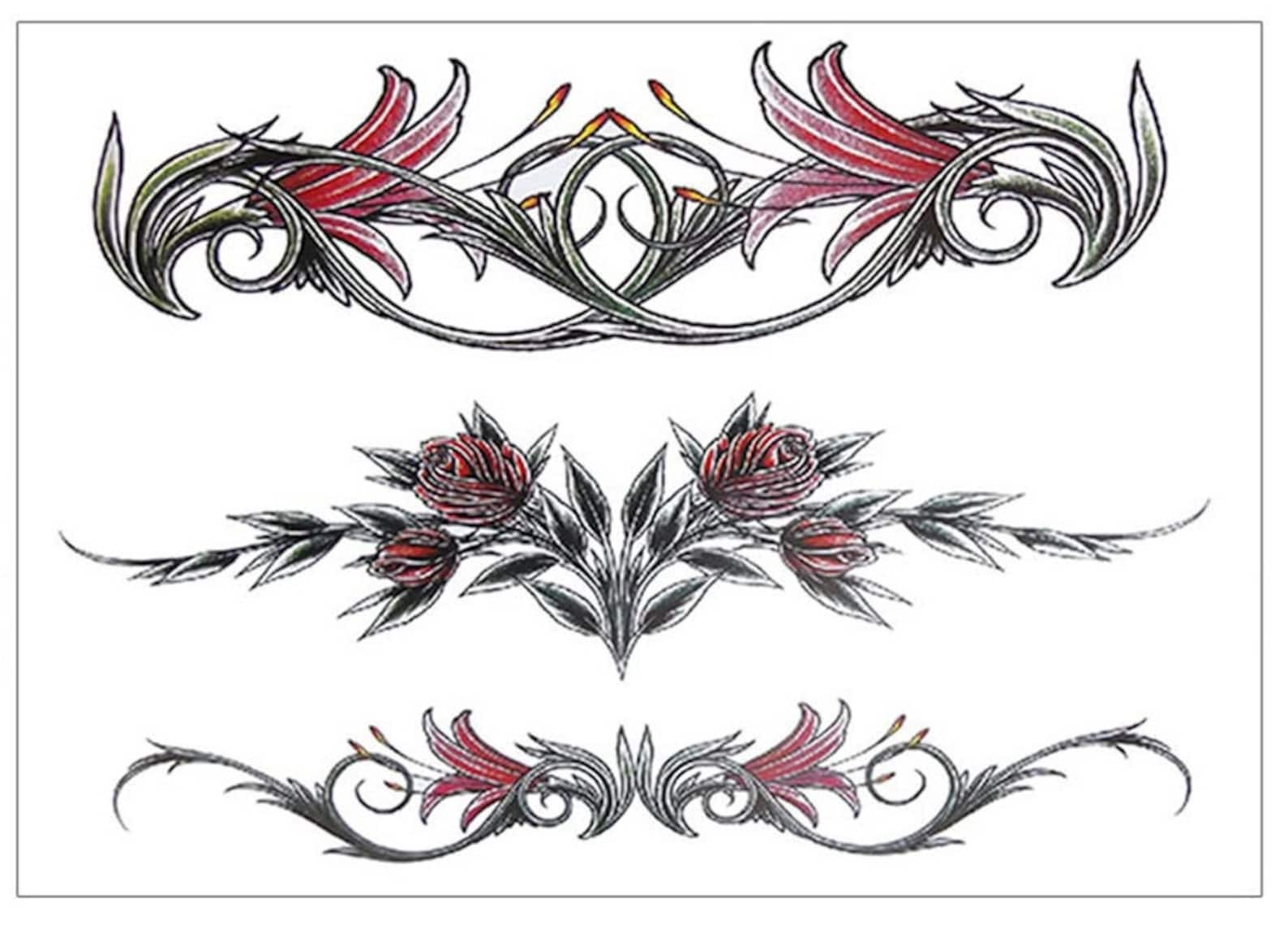 Sexy Temporary Tattoos Nether Region Under Boob Beautiful and - Etsy