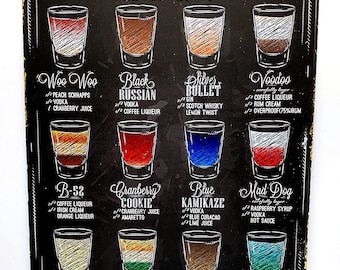 Metal Menu Card - Etsy