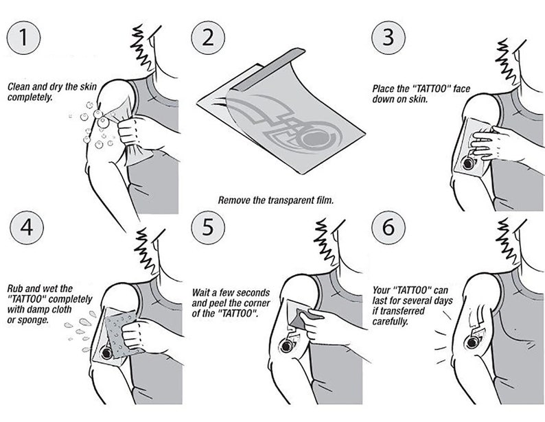 Full Arm Sleeve Temporary Tattoo Stickers Body Art Biochemical - Etsy