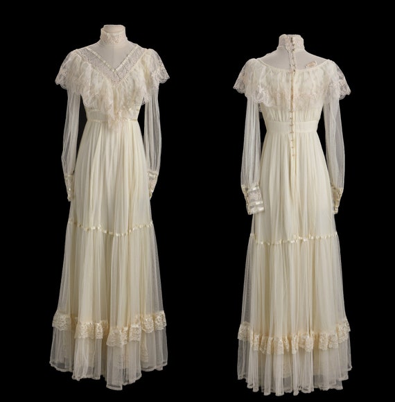 70s gunne sax bridal - Gem