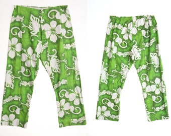 Hawaiian Print Pants - Etsy