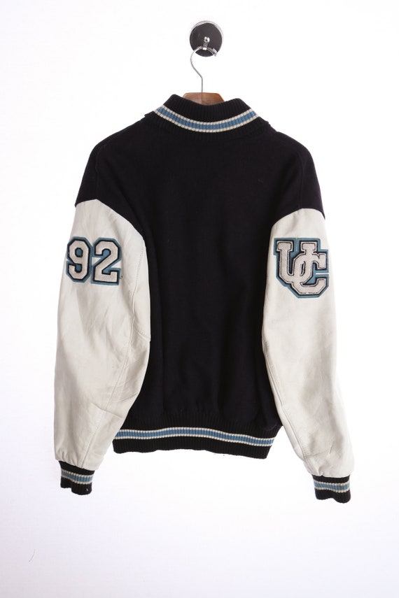 UC Men Black Varsity Jacket - Gem