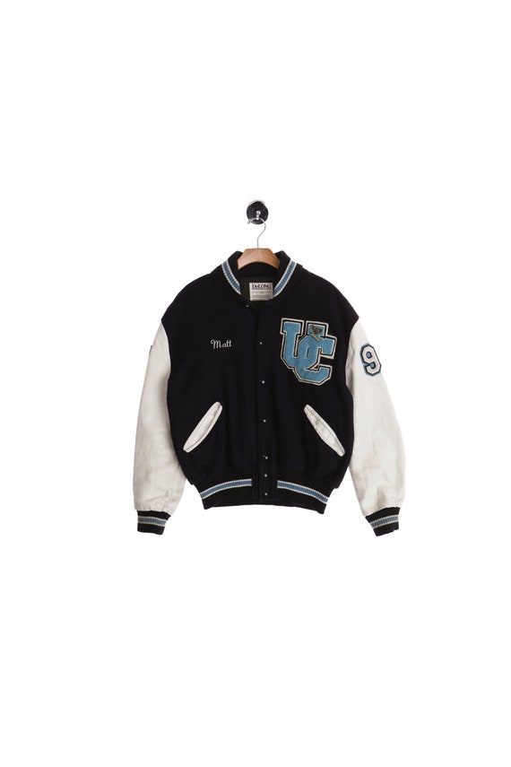 UC Men Black Varsity Jacket - Gem