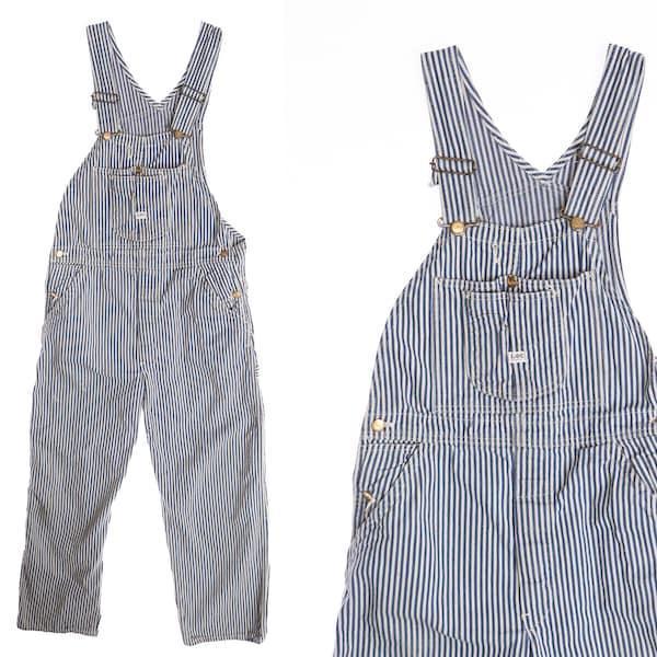 Striped Overalls - Etsy