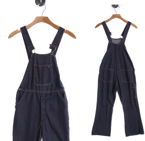 1970s 1980s navy blue - Gem