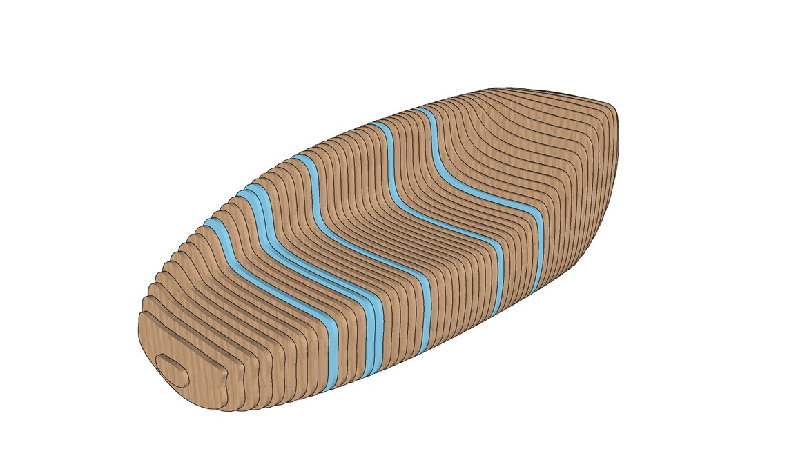 Parametric Bench Design, CNC Files for Cutting, Plywood Chair, Custom ...