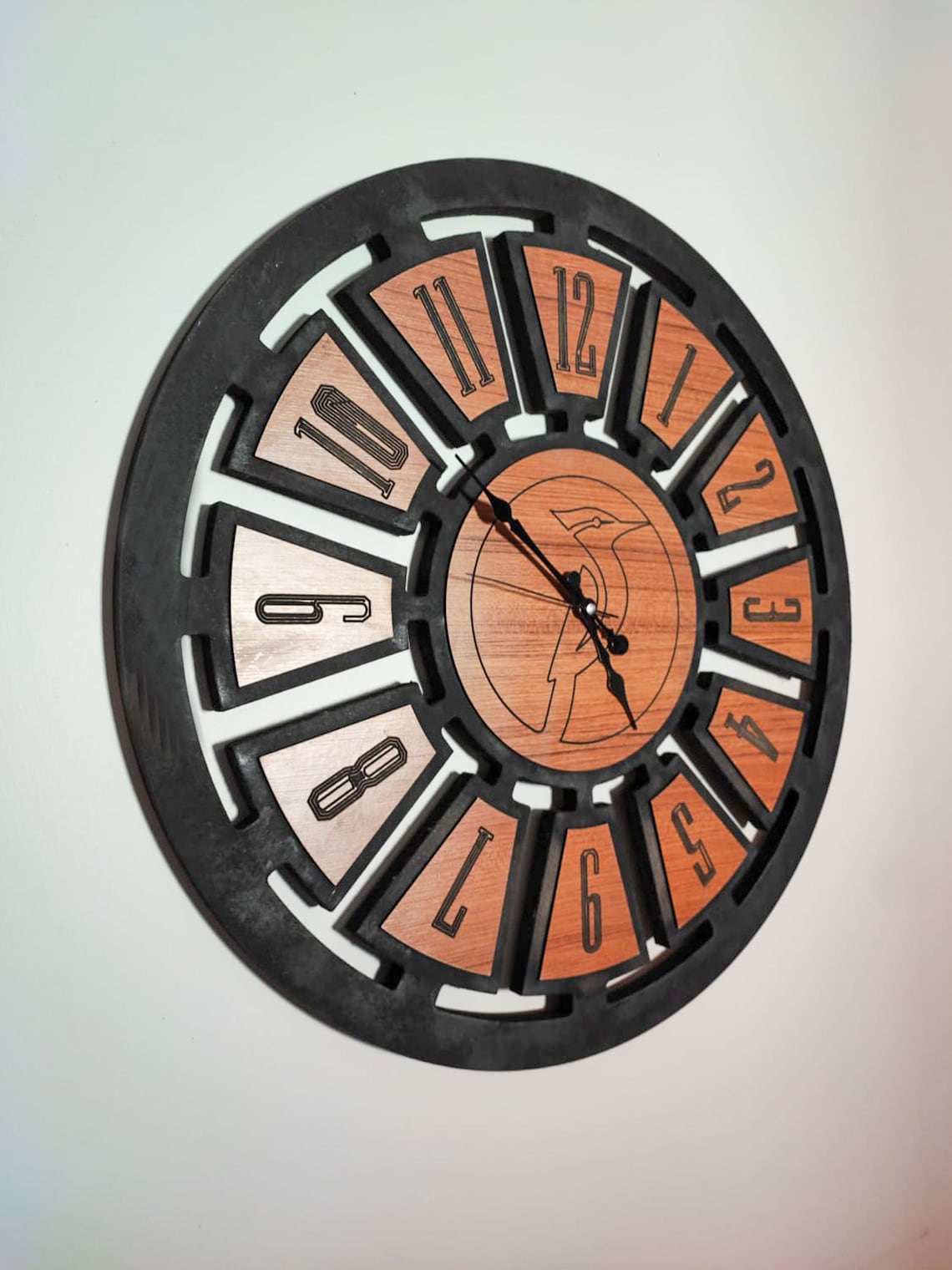 Wall Clock CNC Dxf Dwg Files, Cnc Cutting Router Digital Vector Instand ...