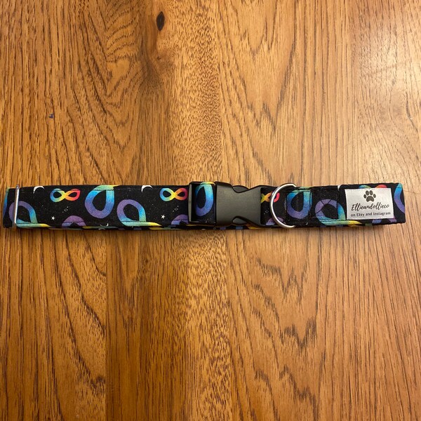 Rainbow Dog Collar - Etsy
