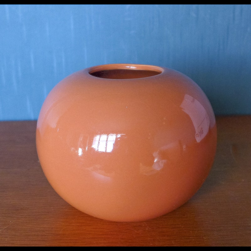 Orange Vases - Etsy