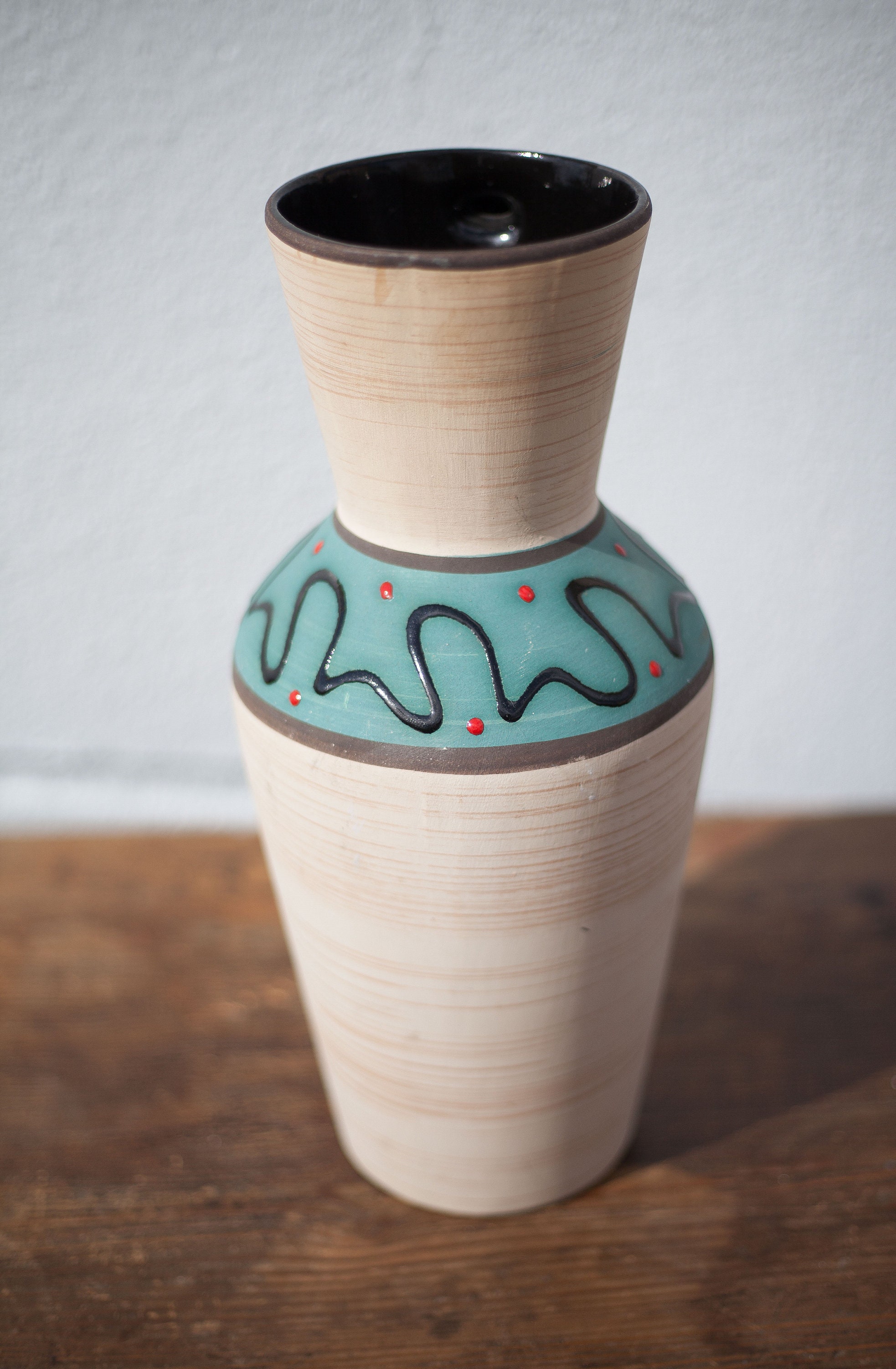 Ceramic Vase 407-35, West Germany, Flower Pot, Vase With Handle, Jar ...