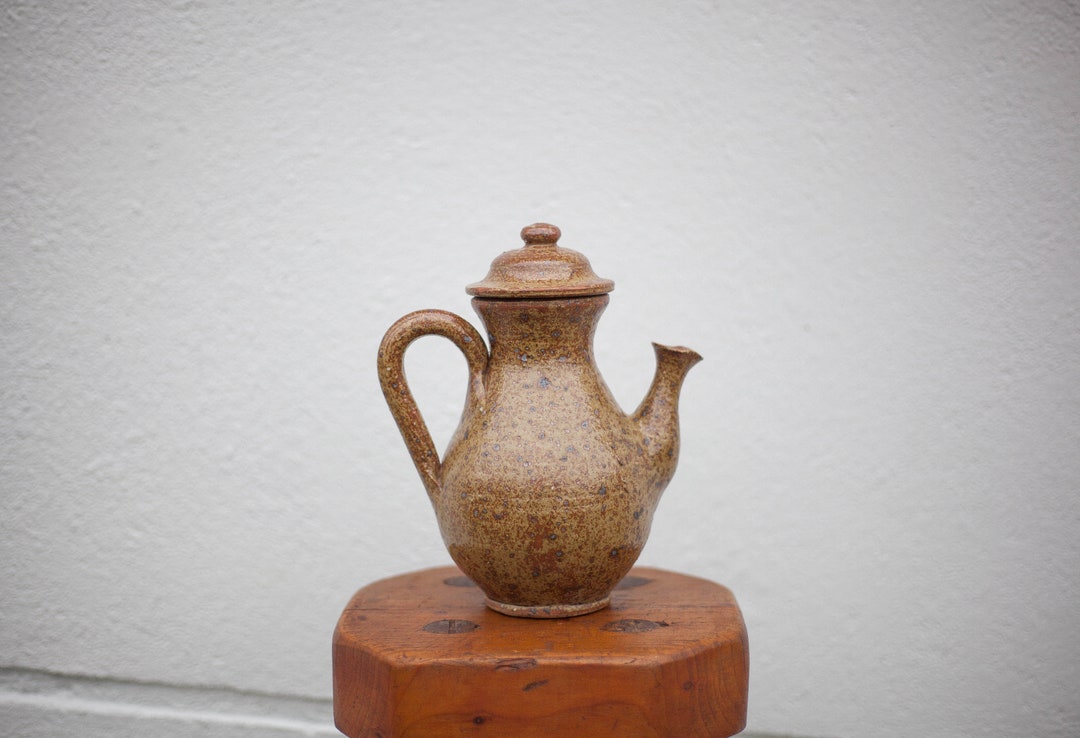Pyrite Stoneware Teapot, Vintage Teapot, Pottery, Kitchen, Collection ...