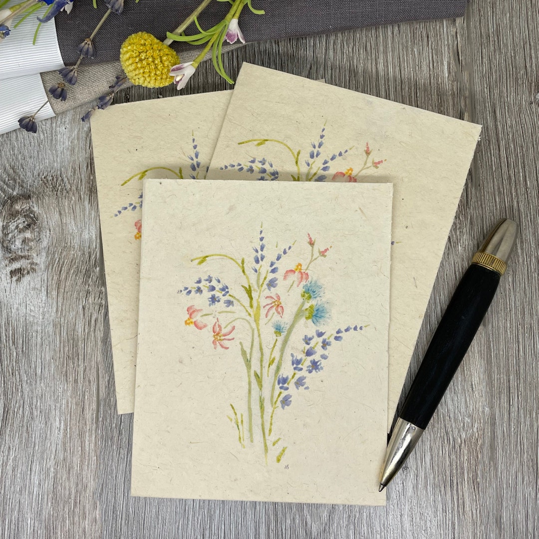 Plantable Card | Wildflower Seed Paper | Eco-friendly | Wildflower 4 - Etsy