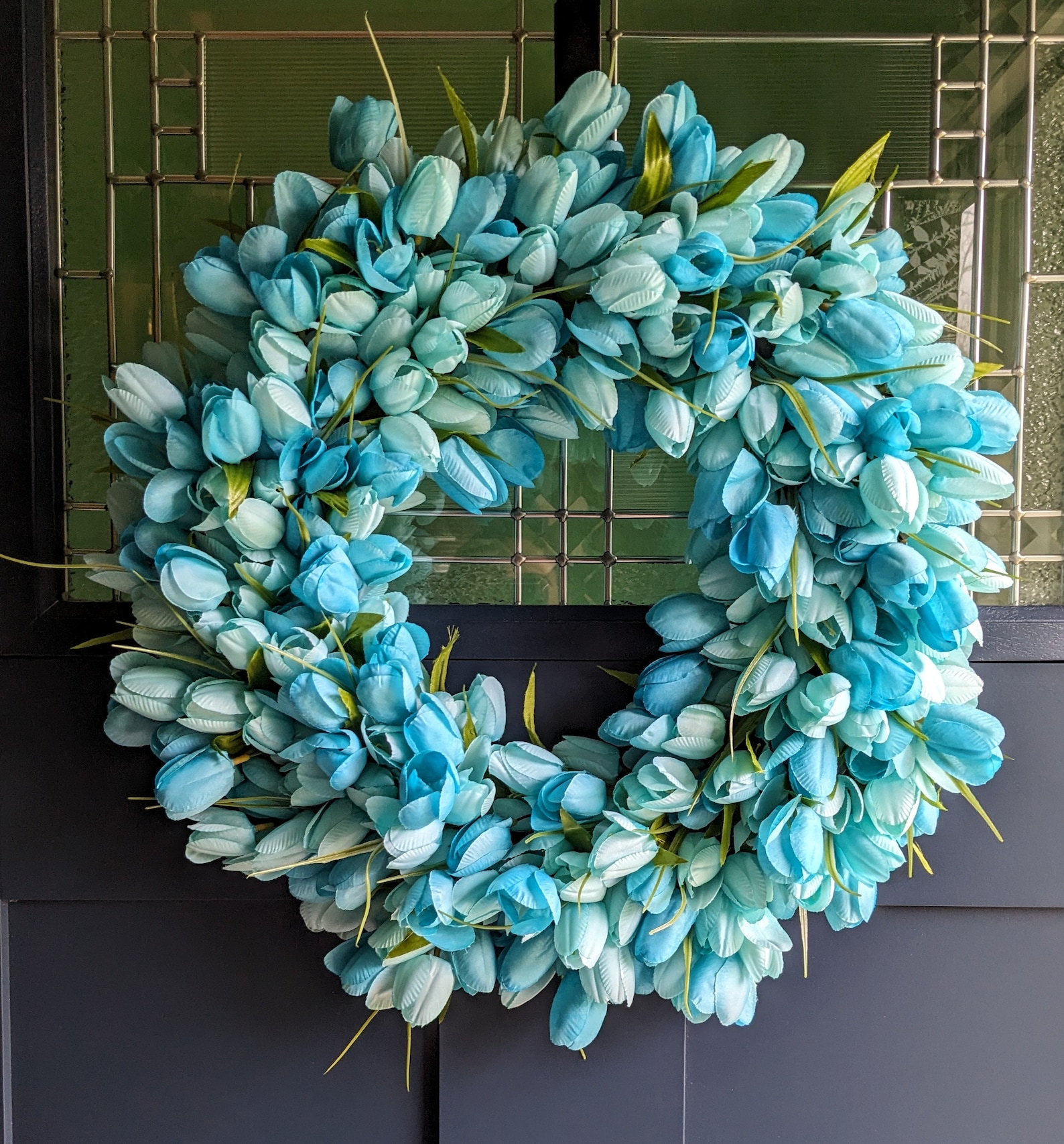 Spring Tulip Wreath - Etsy