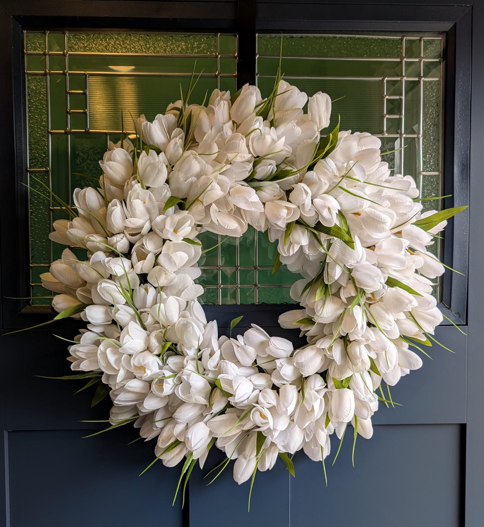 Spring Tulip Wreath - Etsy