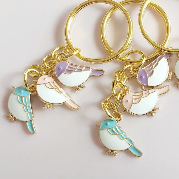 Bird Keyring - Etsy