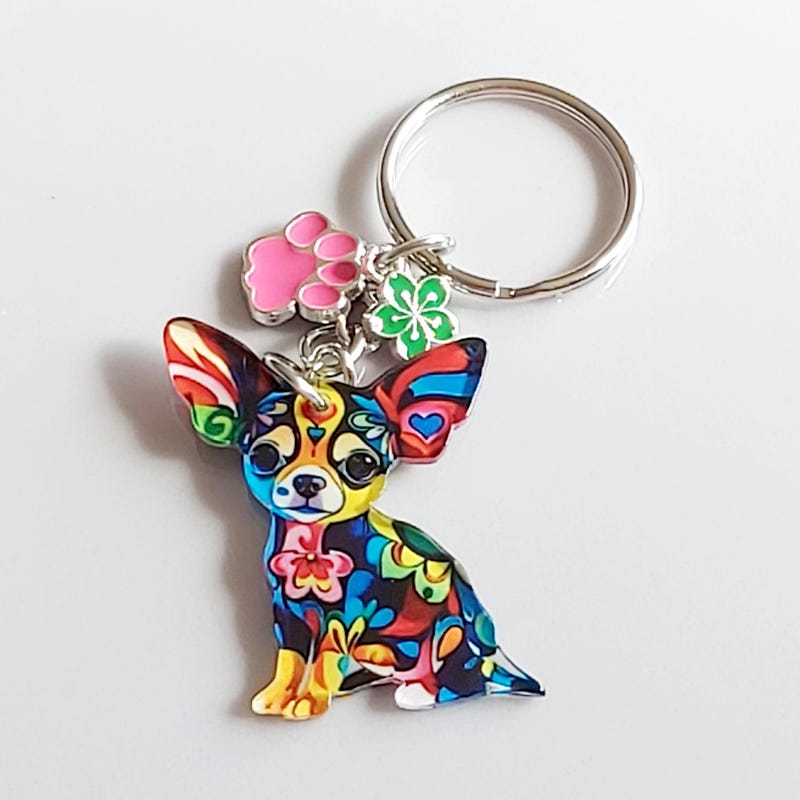 Chihuahua in Purse Charm - Etsy