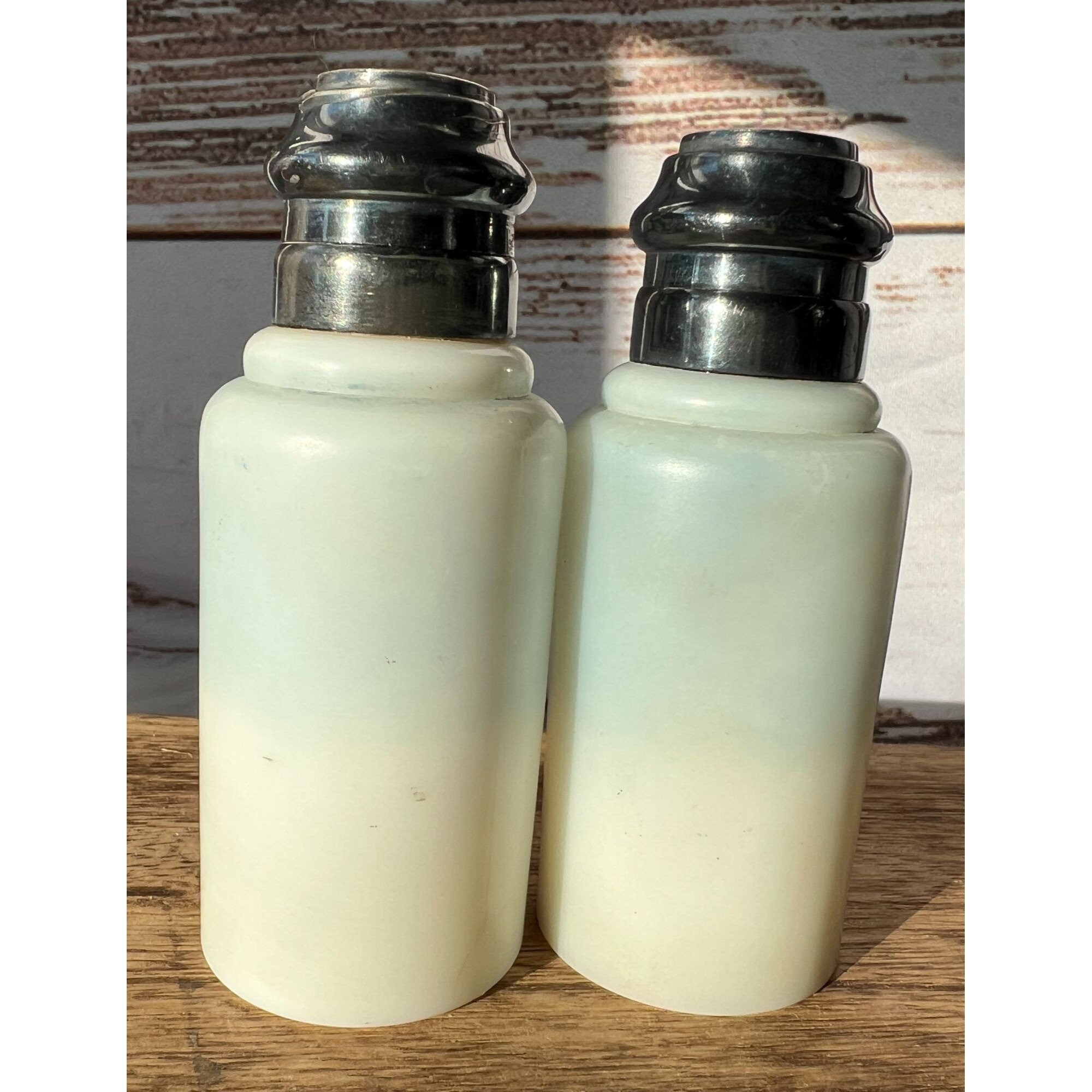Antique Rare 1880's CF Monroe Mount Washington Salt& Pepper Shakers ...
