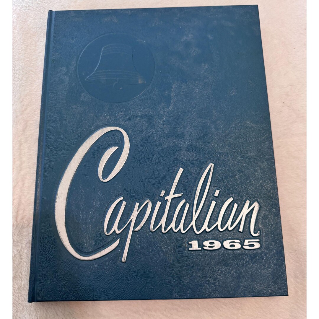 1965 "capitalian" Capital University Hardcover Annual Yearbook ...