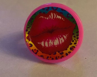 Lisa Frank Lips - Etsy