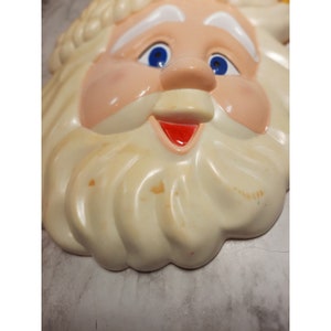Vintage Santa Light up Blinking Eyes Plastic Hangup Decoration Tony - Etsy