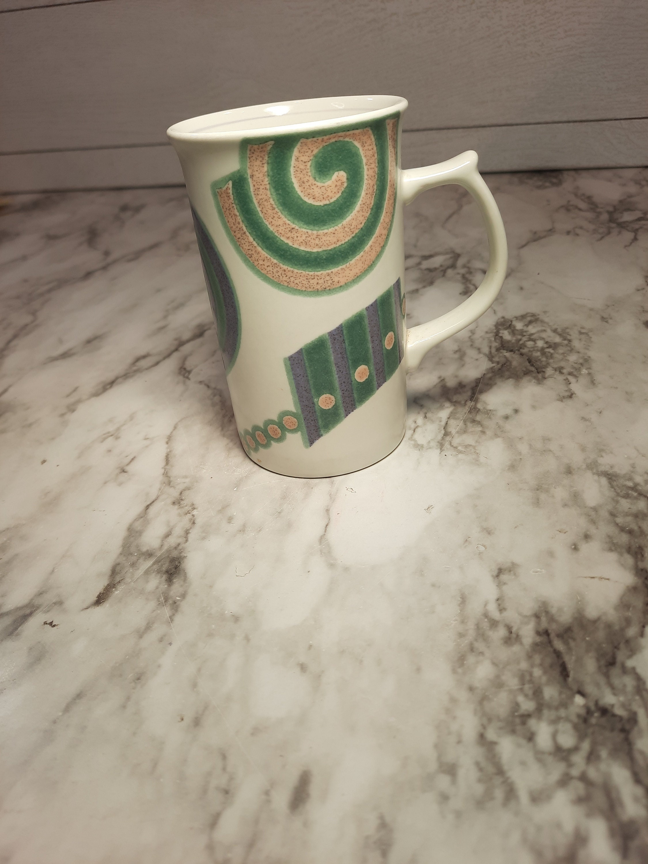 Mikasa Intaglio Designed by John Bergen Cappuccino Mug MCM Dinnerware ...