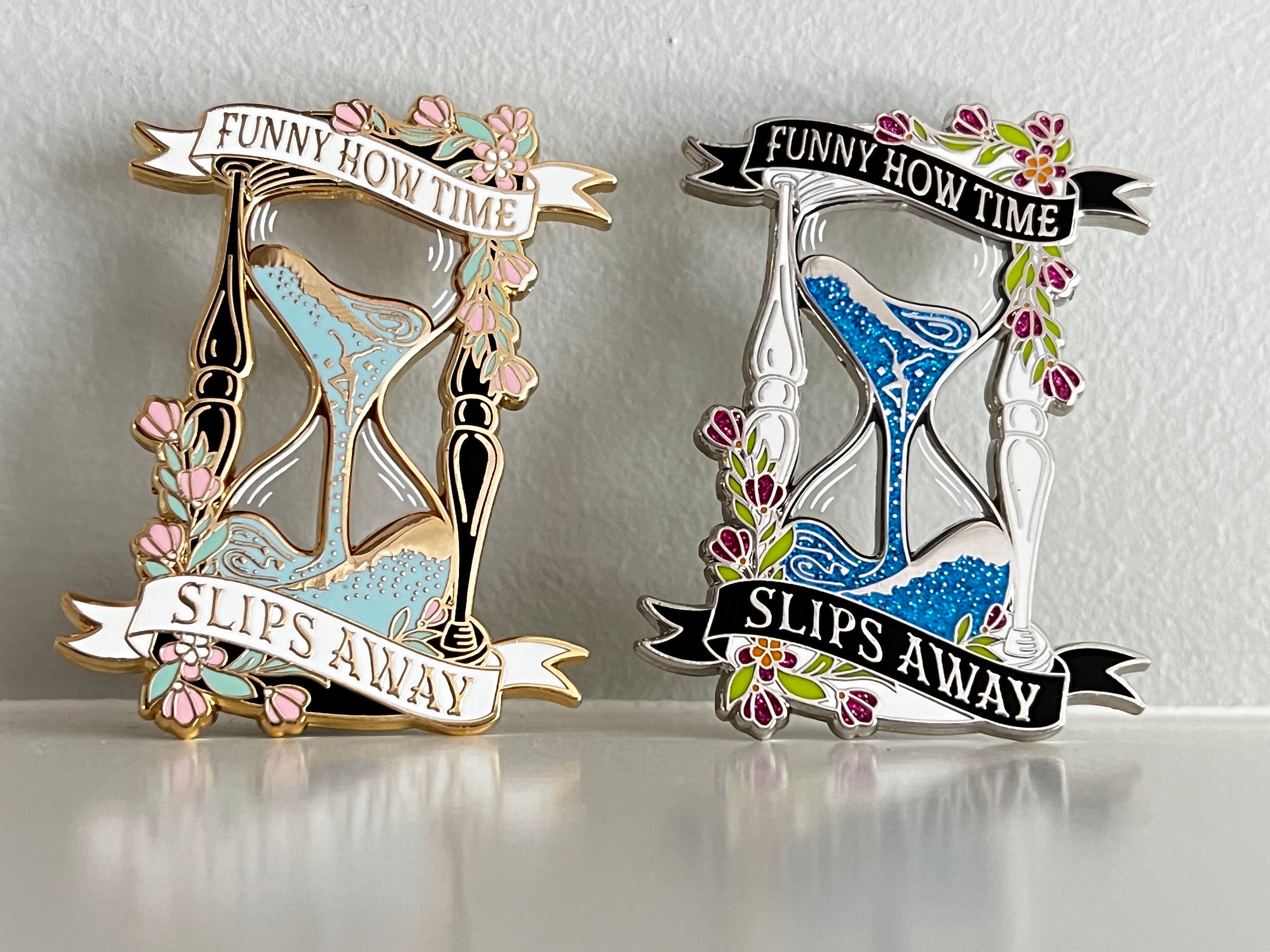 Funny How Time Slips Away Pin - Etsy