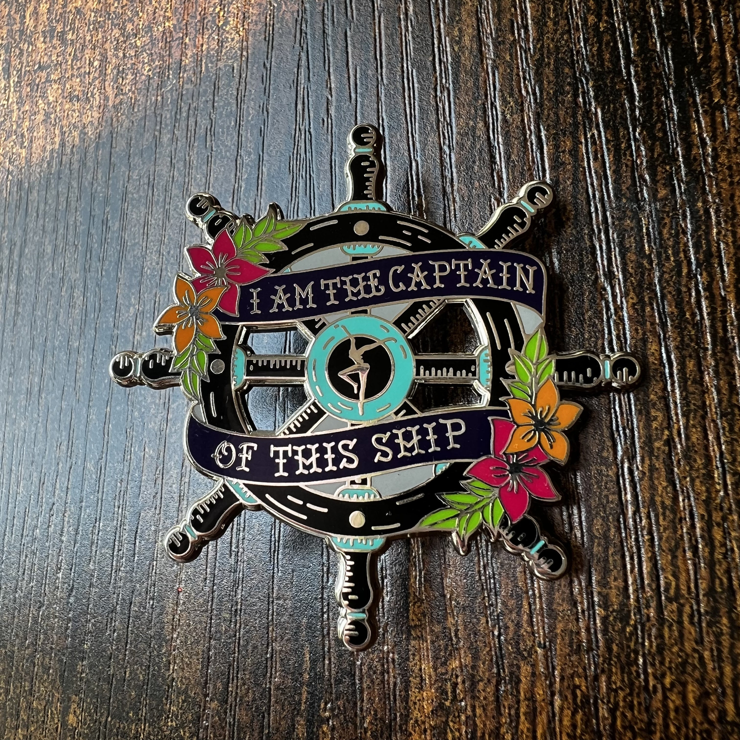 Captain Inspired Pin - Etsy