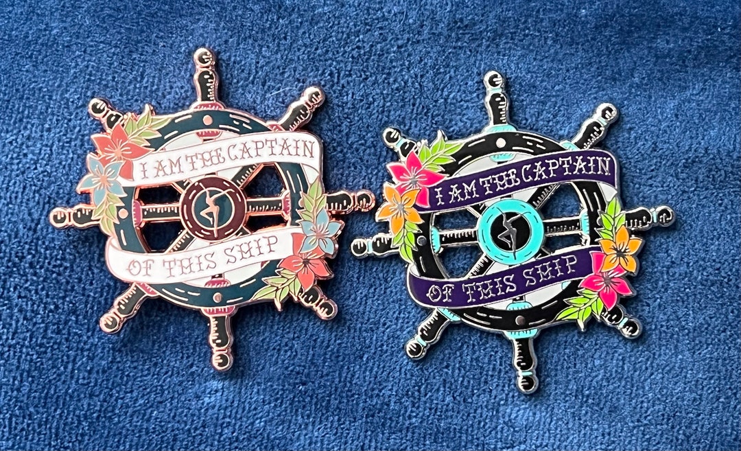 Captain Inspired Pin - Etsy