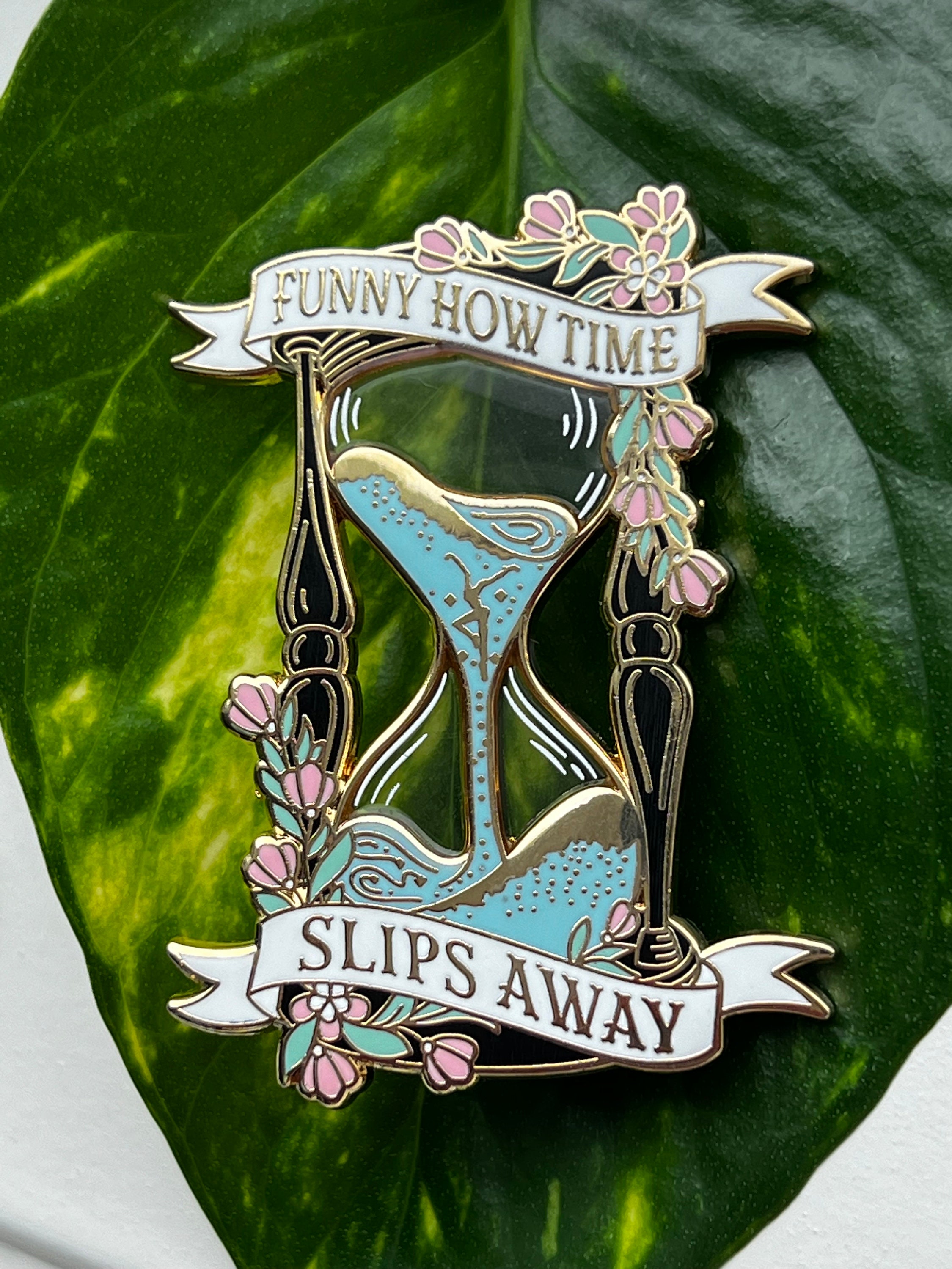 Funny How Time Slips Away Pin - Etsy