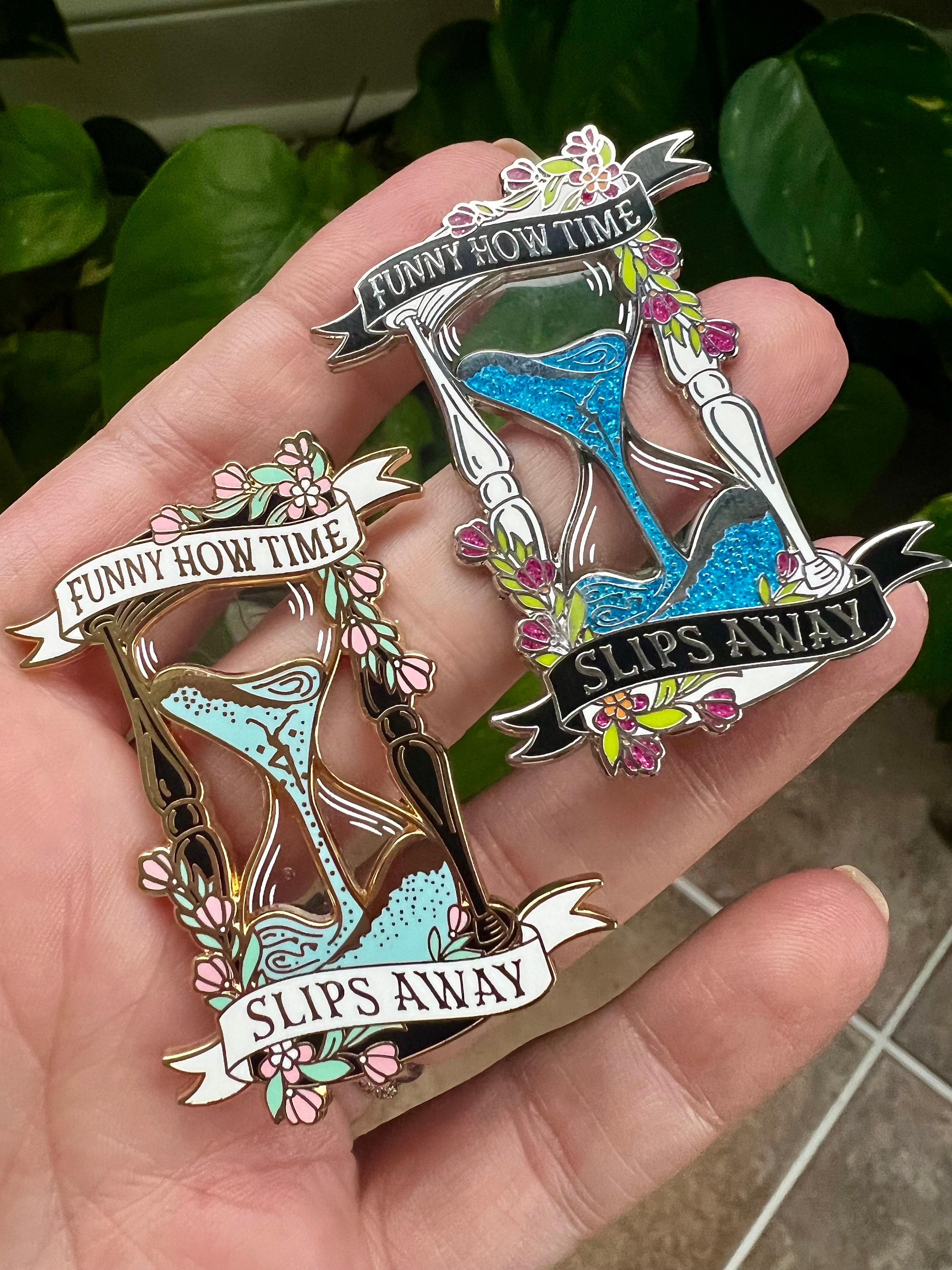 Funny How Time Slips Away Pin - Etsy