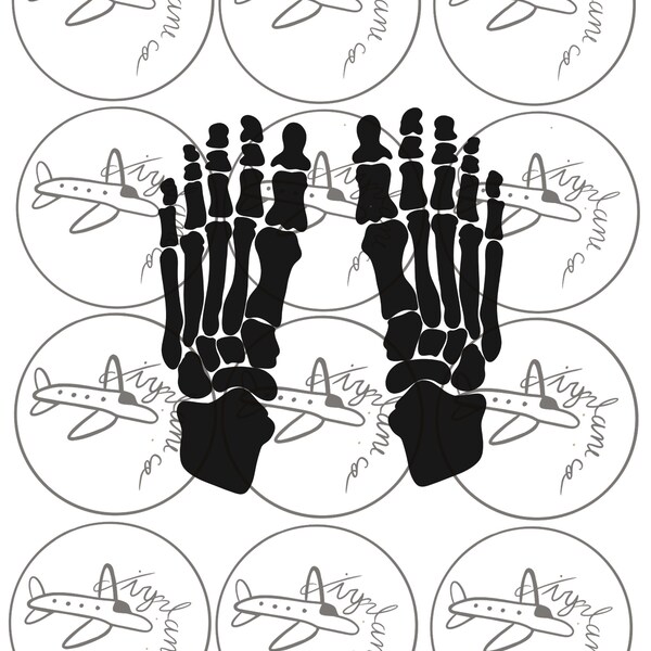 Skeleton Feet - Etsy