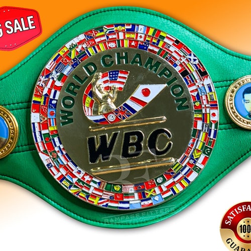 WBC World Boxing Championship Belt Adult Size Title Belt - Etsy