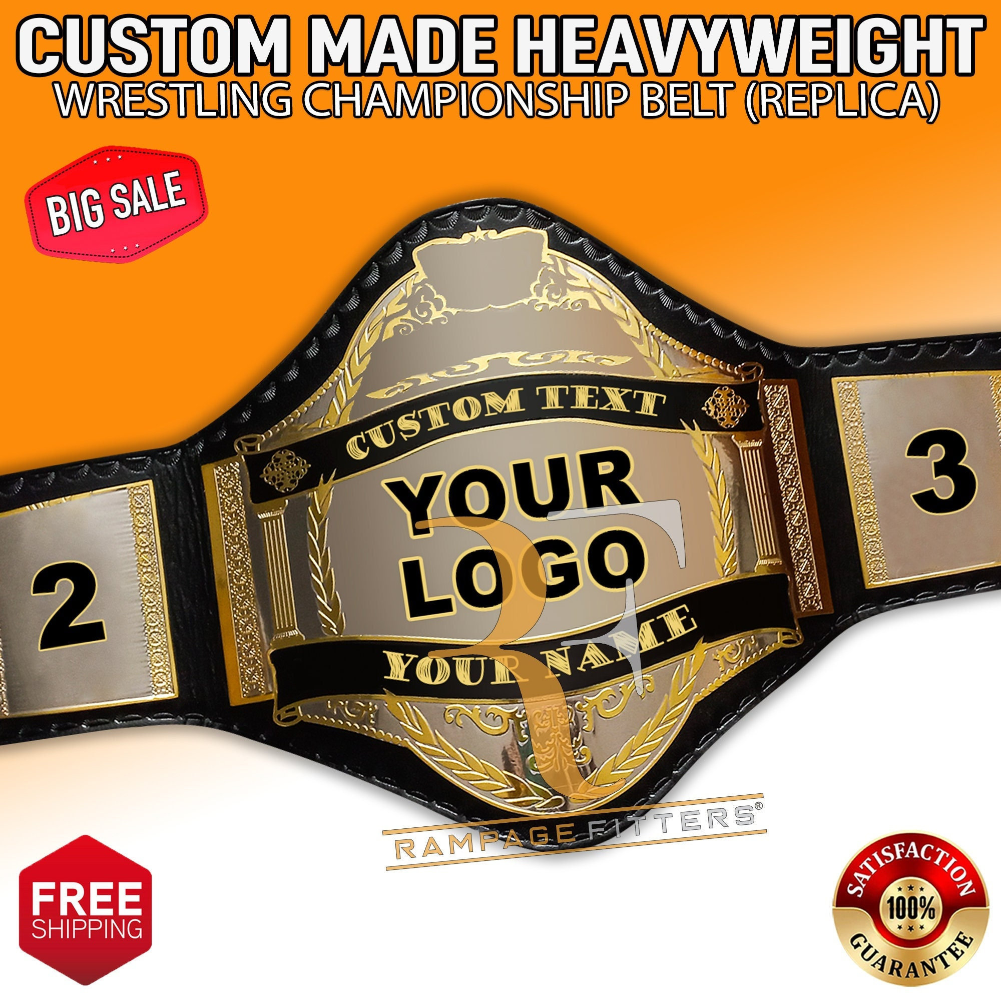 Custom Wrestling Belt