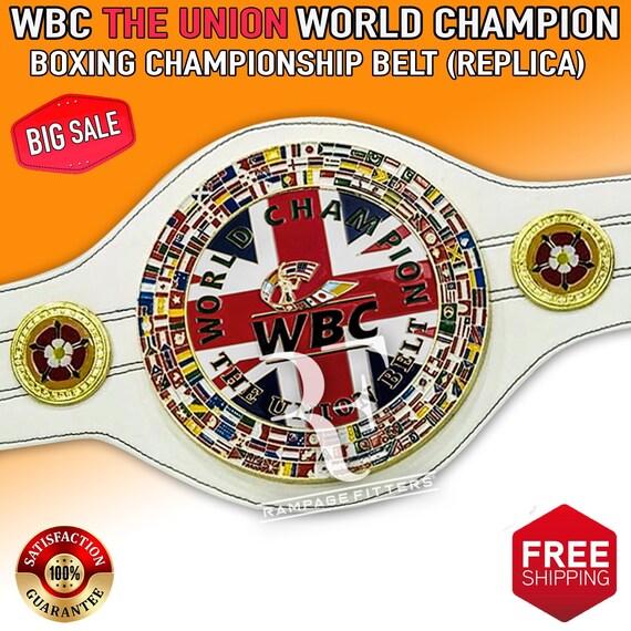 WBC the Union Boxing Championship Belt Replica Adult Size - Etsy
