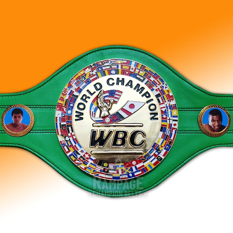WBC World Boxing Championship Belt Replica BRASS Plates Adult - Etsy