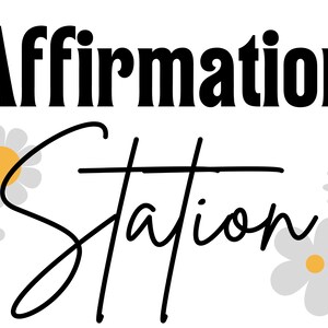 Classroom Affirmation Station - Etsy
