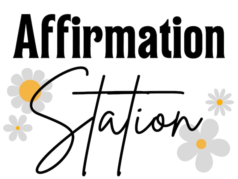 Classroom Affirmation Station - Etsy