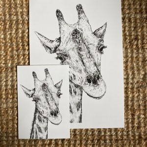 Giraffe Print - Etsy