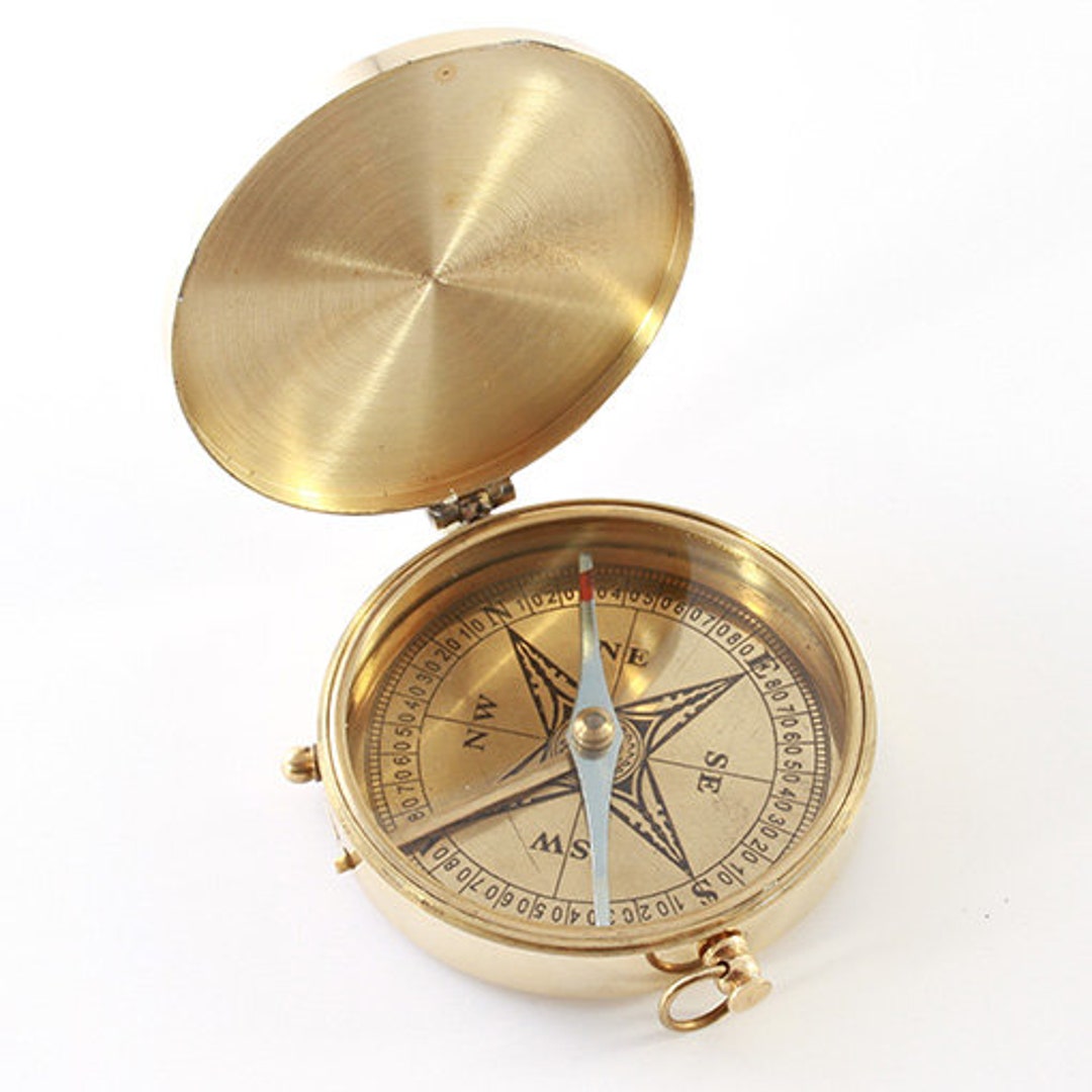 3" Pocket Compass - Etsy