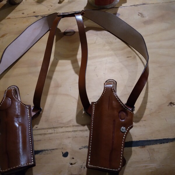 Vertical 1911 Shoulder Holster - Etsy