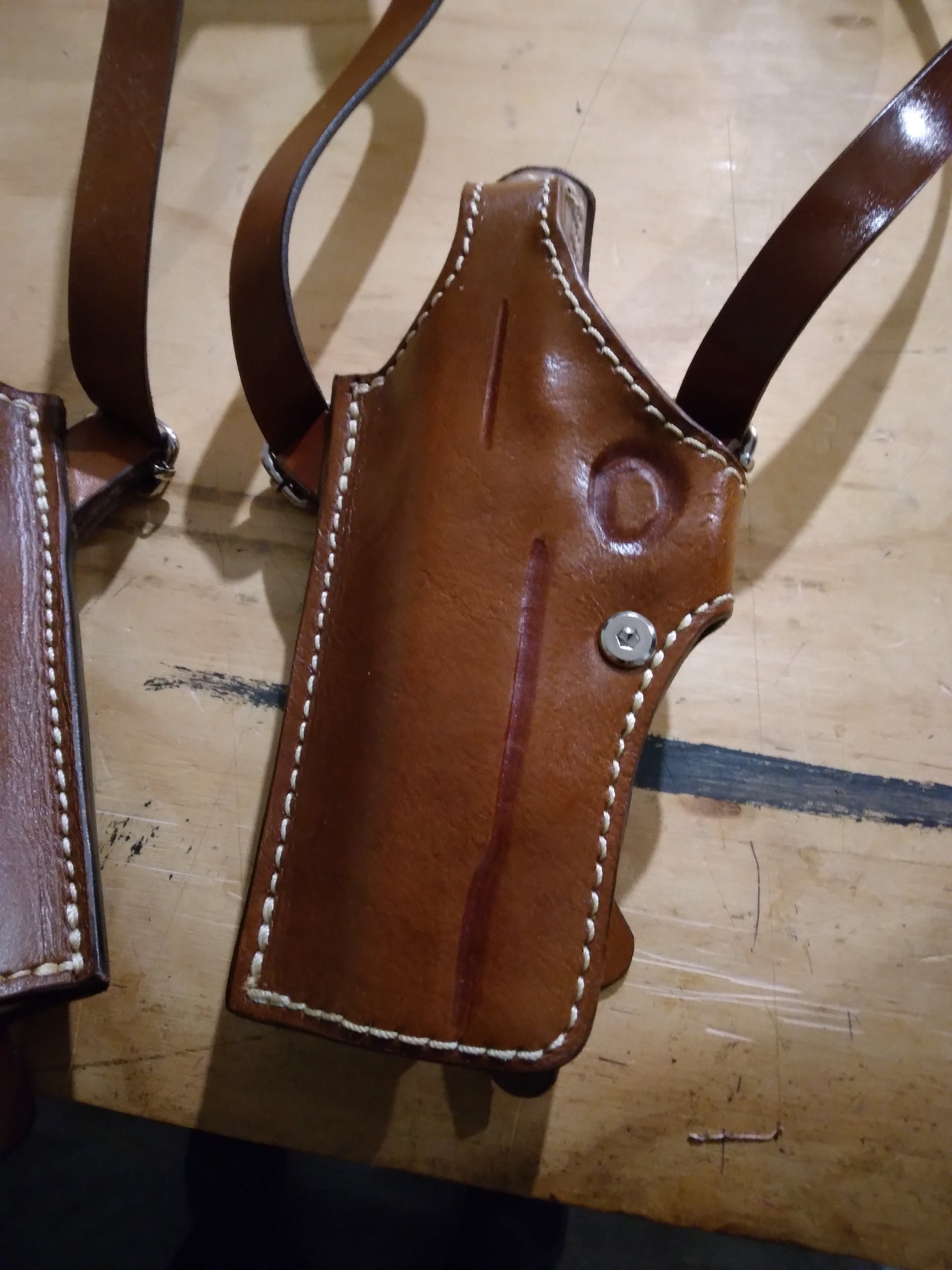 Vertical Double Gun Shoulder Holster for 1911 5 - Etsy