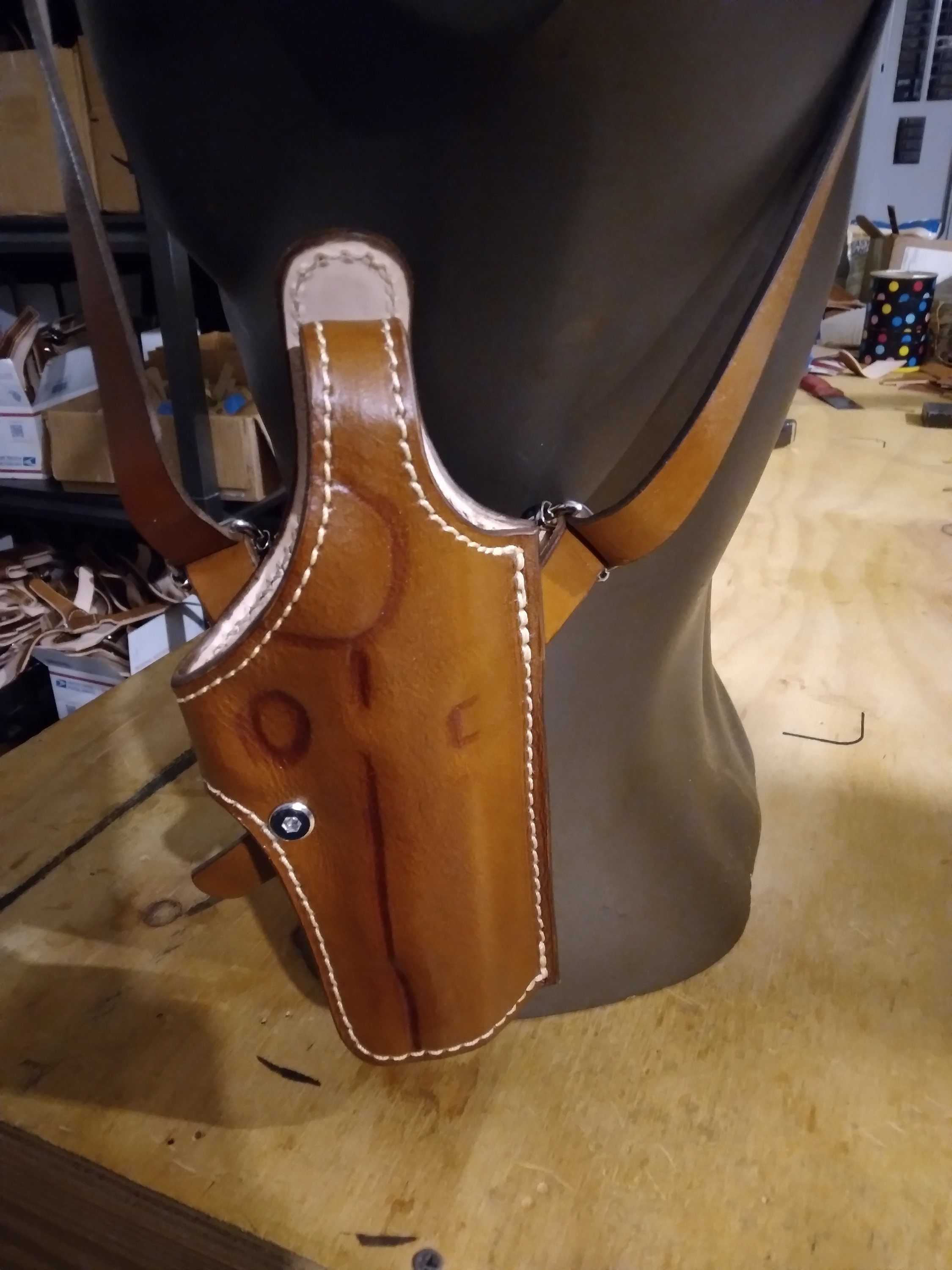 Vertical Double Gun Shoulder Holster for 1911 5 - Etsy