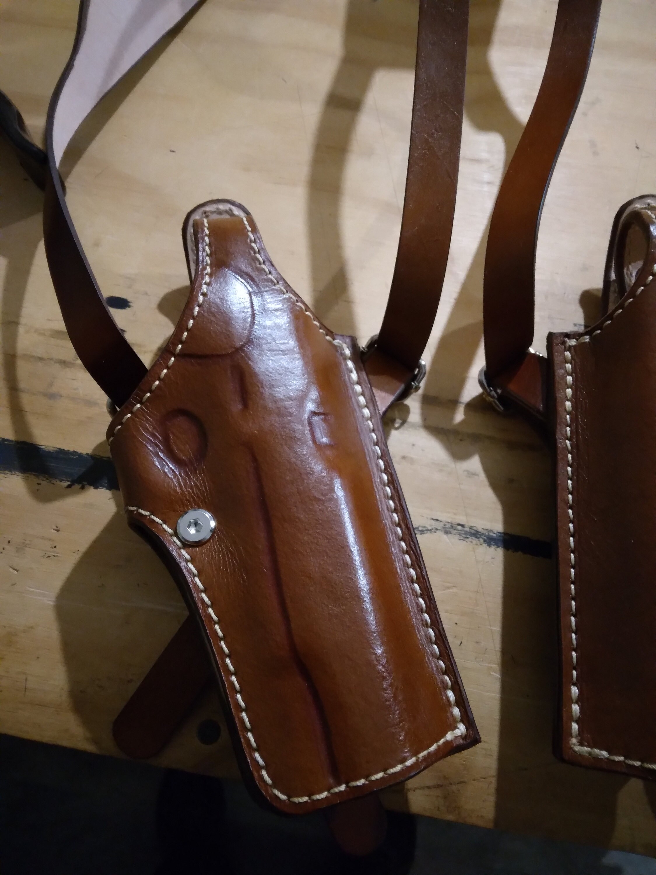 Vertical Double Gun Shoulder Holster for 1911 5 - Etsy