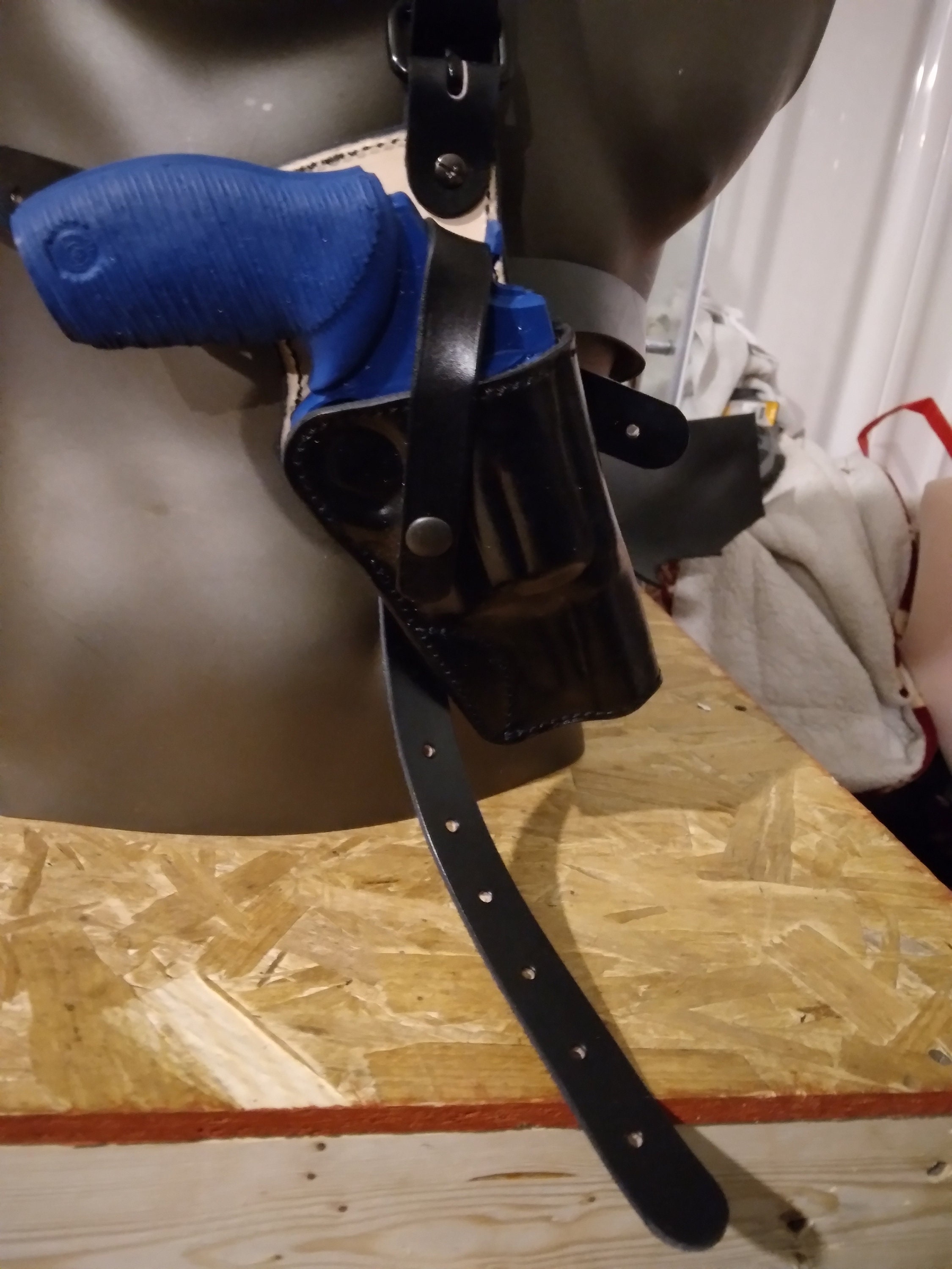 Leather Chest Holster for Taurus the Judge 3/taurus Judge Public ...