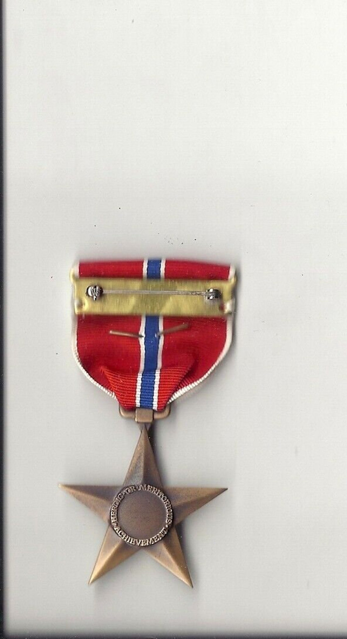 WWII Bronze Star Medal With Oak Leaf Device - Etsy