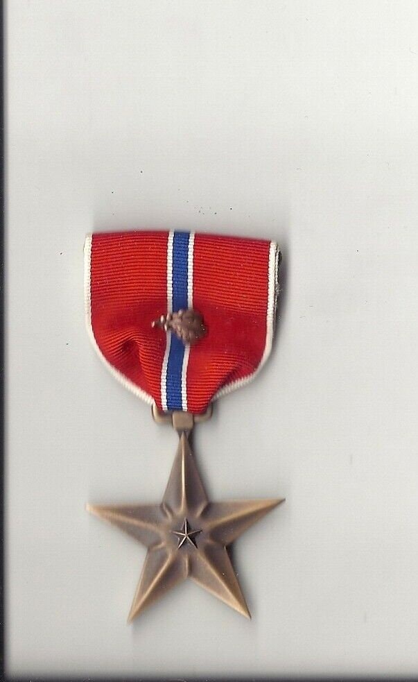 WWII Bronze Star Medal With Oak Leaf Device - Etsy