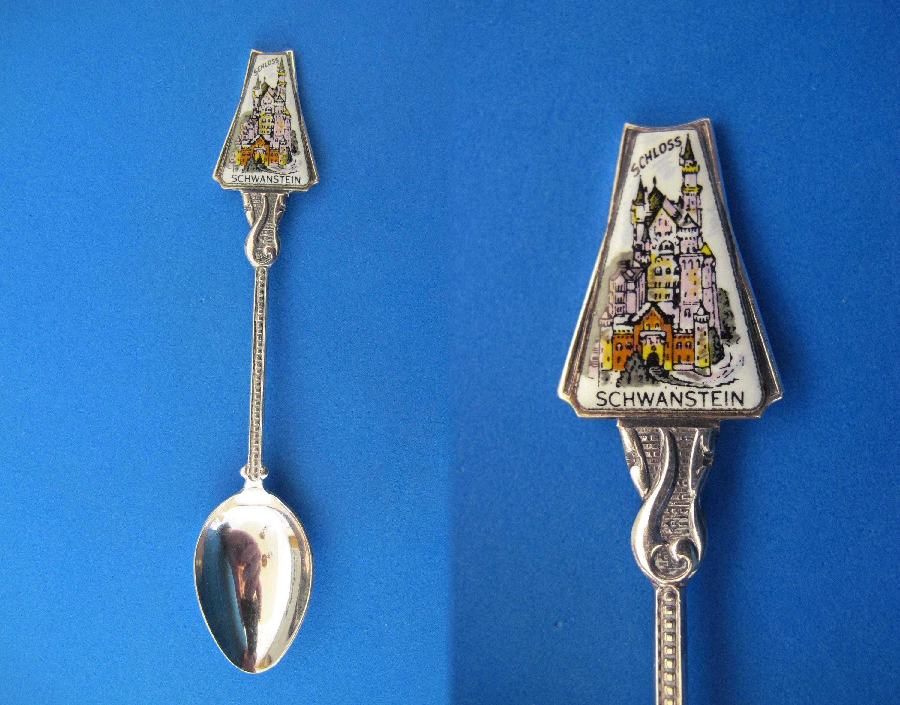 NEUSCHWANSTEIN CASTLE Bavaria GERMANY Souvenir Collector Spoon - Etsy