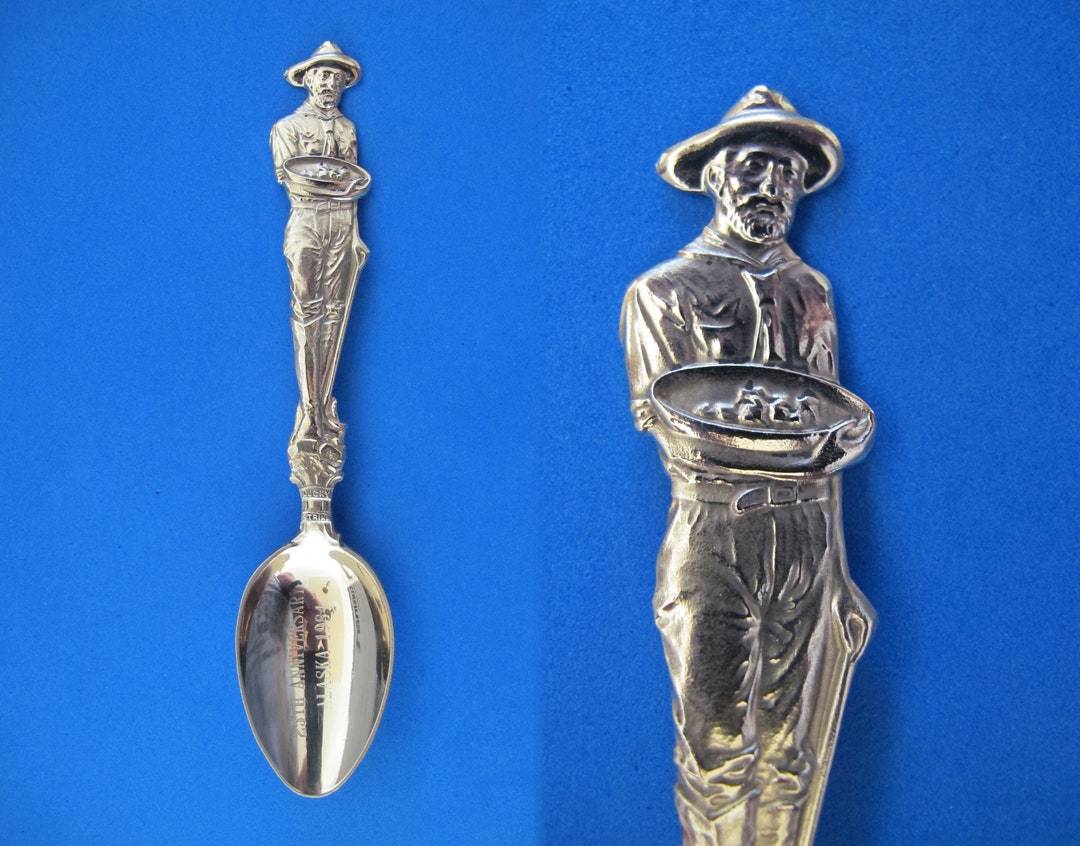 ALASKA 25th Anniversary LUCKY STRIKE Souvenir Collector Spoon Vintage ...