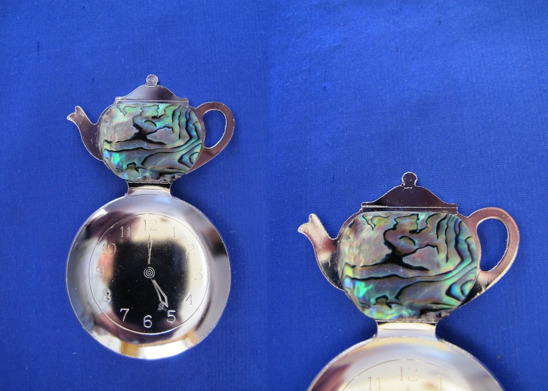 PAUA ABALONE SHELL Souvenir Collector Spoon Vintage Collectible Tea ...