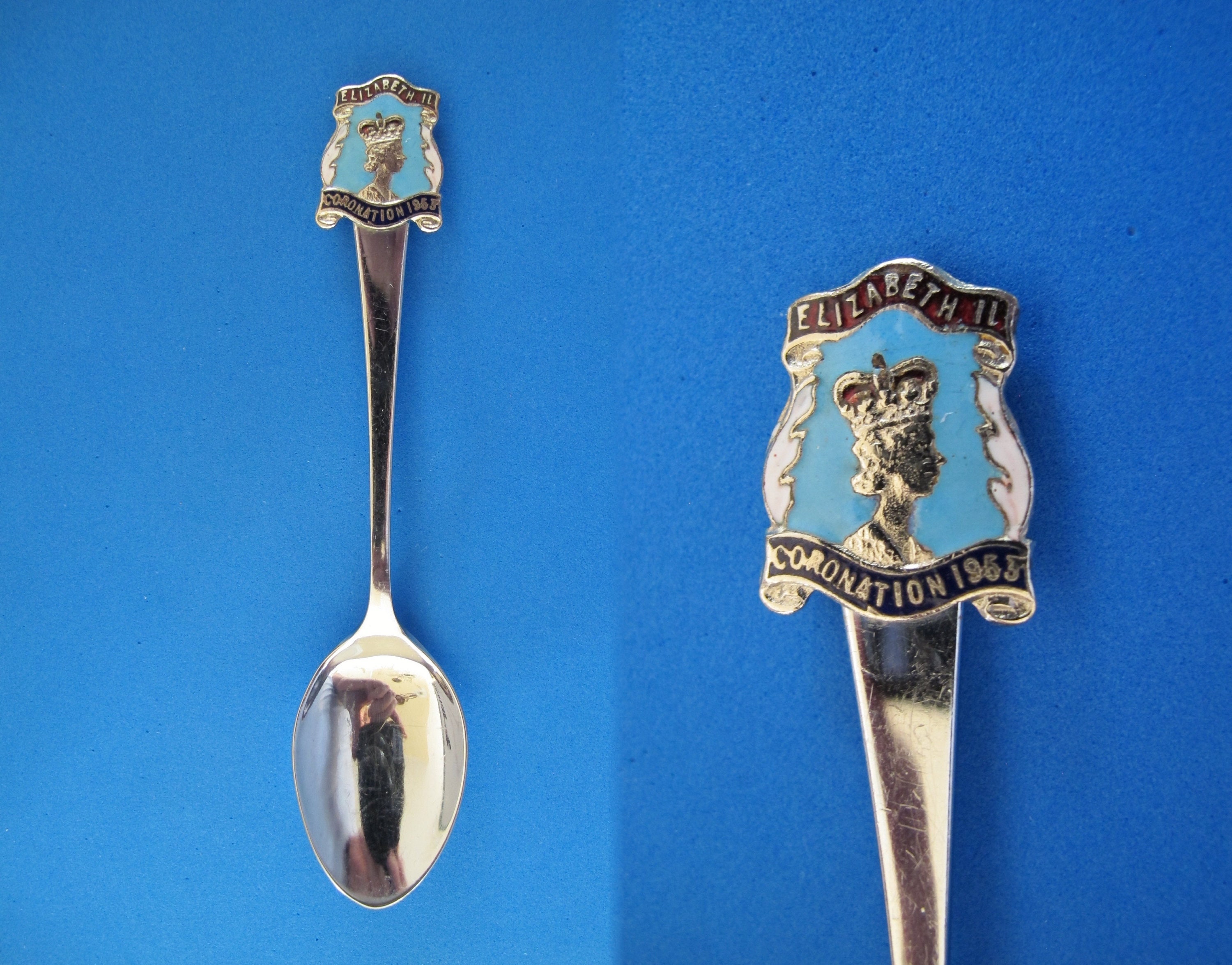 CORONATION of QUEEN Elizabeth II Souvenir Collector Spoon - Etsy